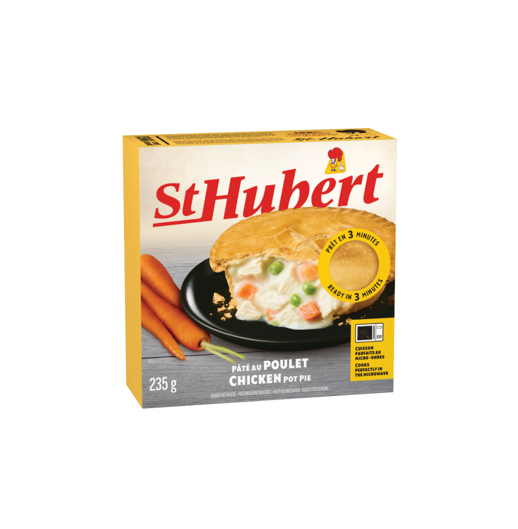 How to Make St Hubert Frozen Chicken Pot Pie