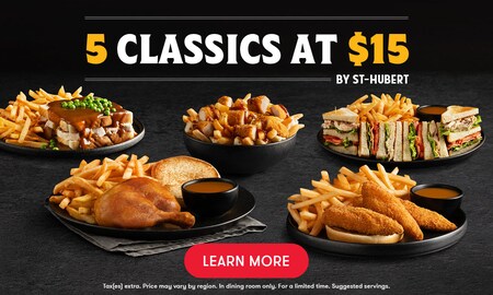 Welcome to St-Hubert! | St-Hubert Restaurant